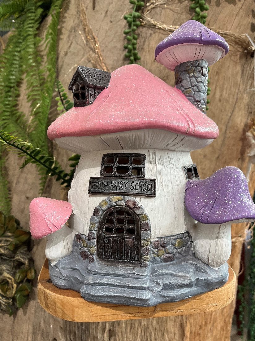 FAIRY HOUSE TOOTH FAIRY SOLAR – Kennaughs Garden Centre